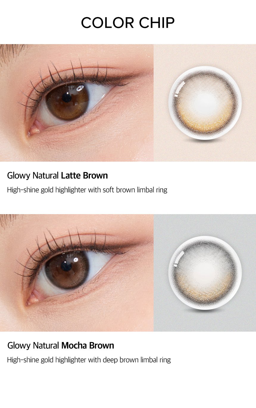 OLENS Glowy Natural 20P – Latte Brown – Clear4Vision