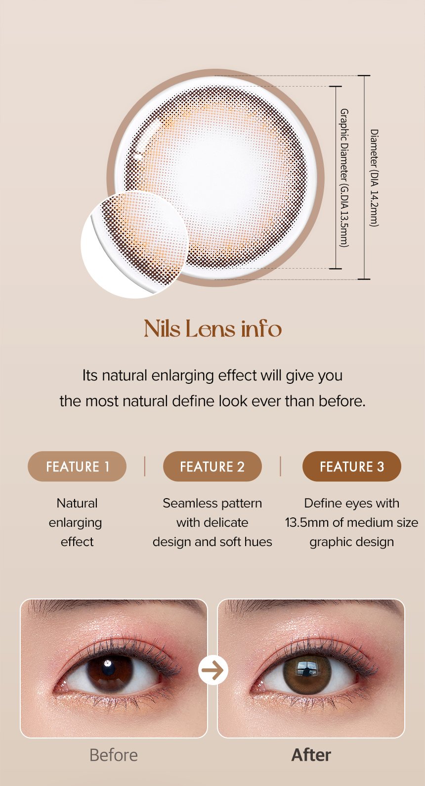 OLENS Nils 2p – Brown – Clear4Vision